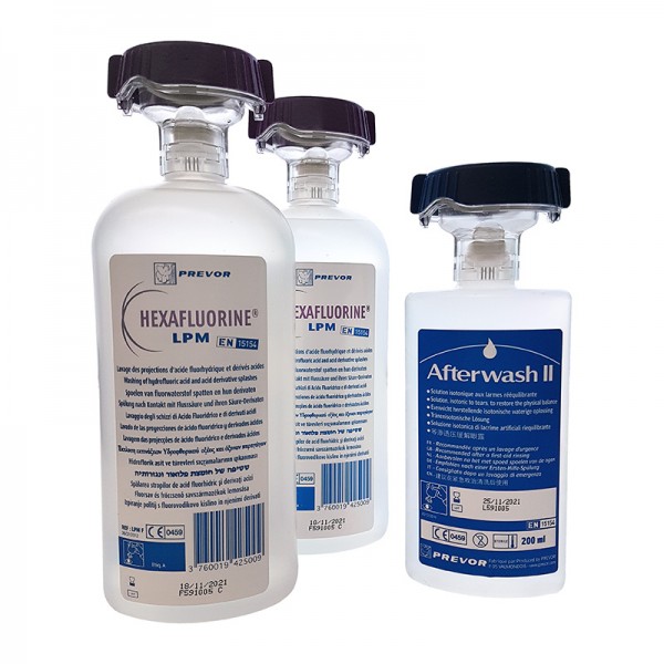 Erneuerungskit für Wandstation Hexafluorine®, ohne Kalziumglukonat-Gel